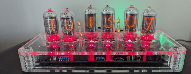 Nixie Tube Clock - Basic Soldering Projects